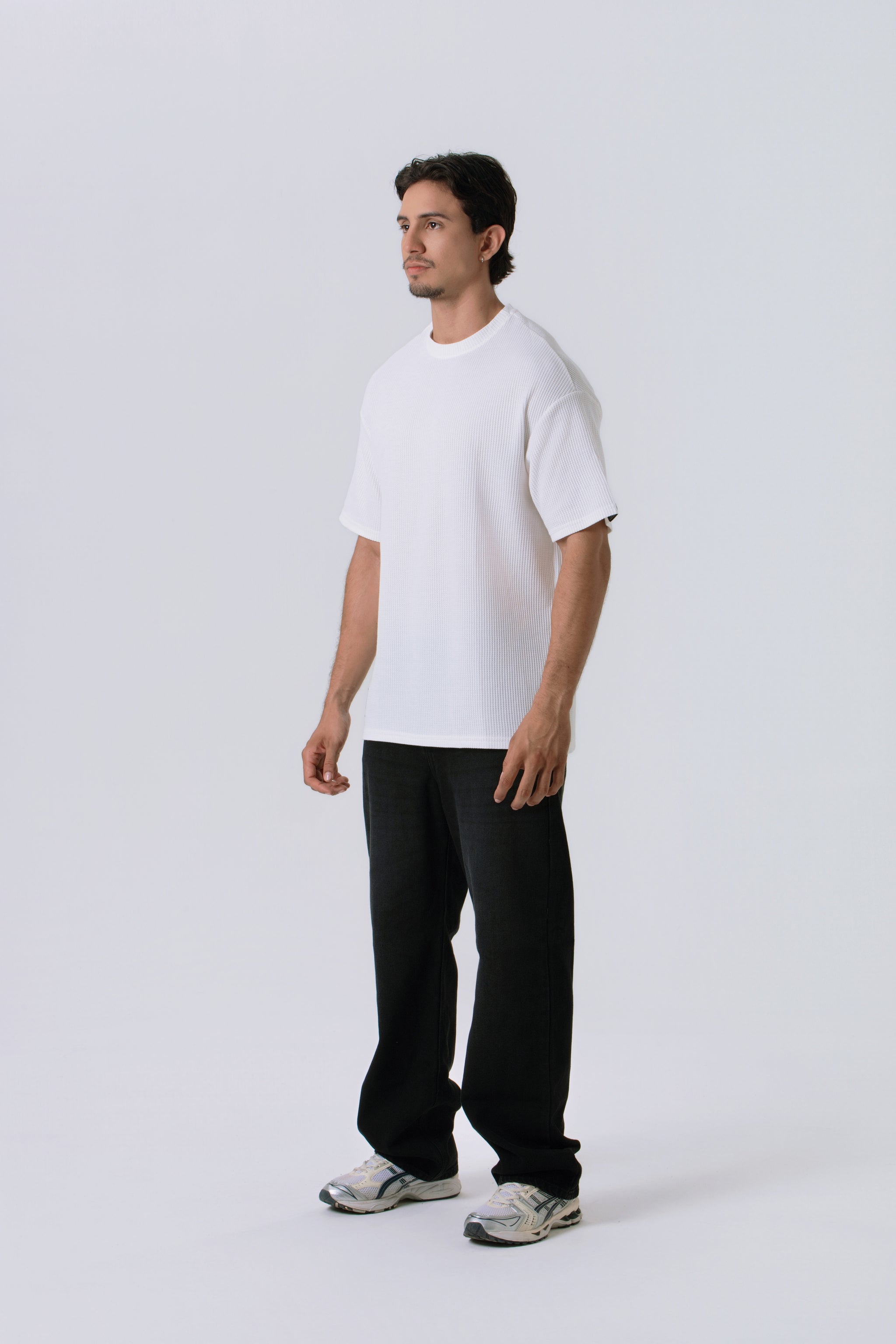 CAMISETA MANGA CORTA COLOR BLANCO OPTICO